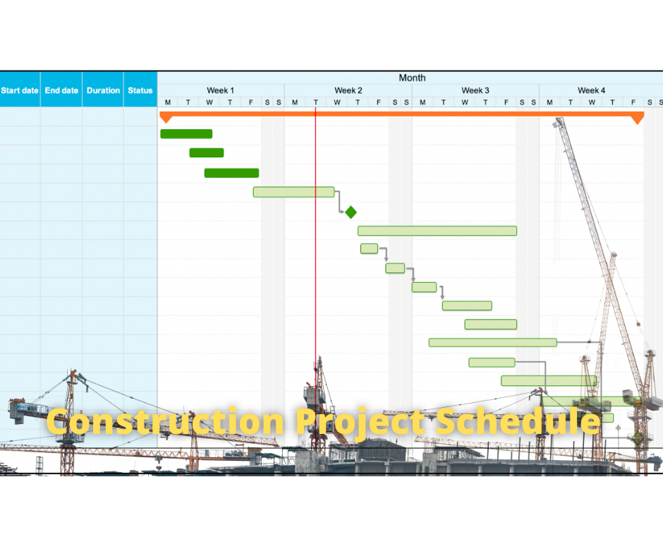 construction project schedule – the best & Most Trusted
